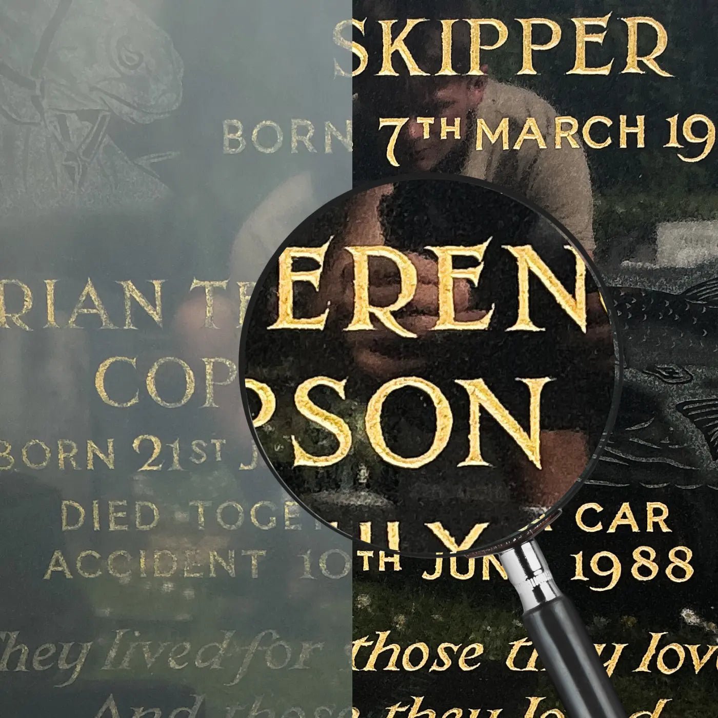 Headstone Gilding - GraveClean | Headstone Cleaning & Lettering